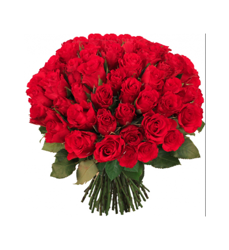 Bouquet de fleurs 100 roses : livraison par FlowersMaroc